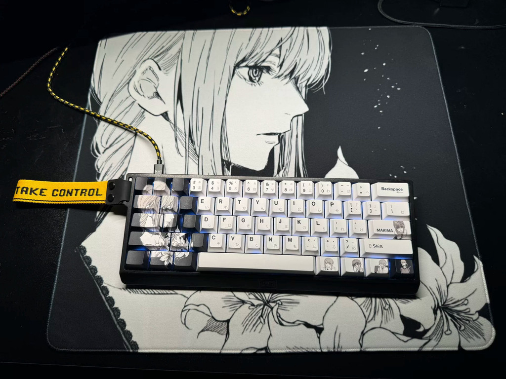 New Keycaps Theme Personalized Makima Chainsaw Man Keycap Adaptation ...