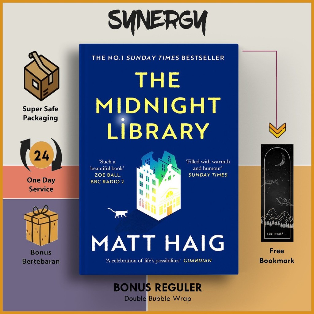 The Midnight Library by Matt Haig (English) | Shopee Philippines