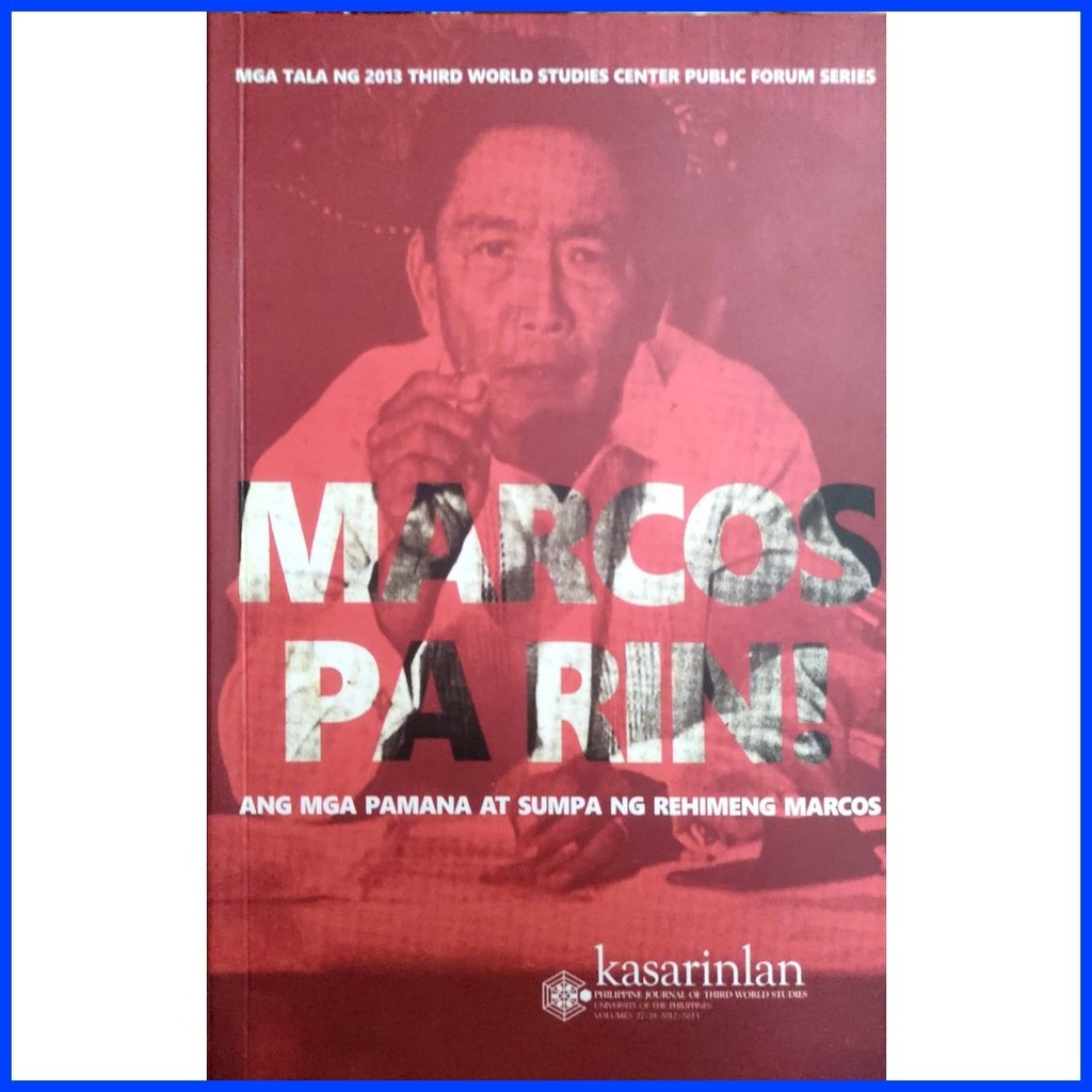 ♥ ♆ MARCOS PA RIN!: Ang mga Pamana at Sumpa ng Rehimeng Marcos | Shopee ...