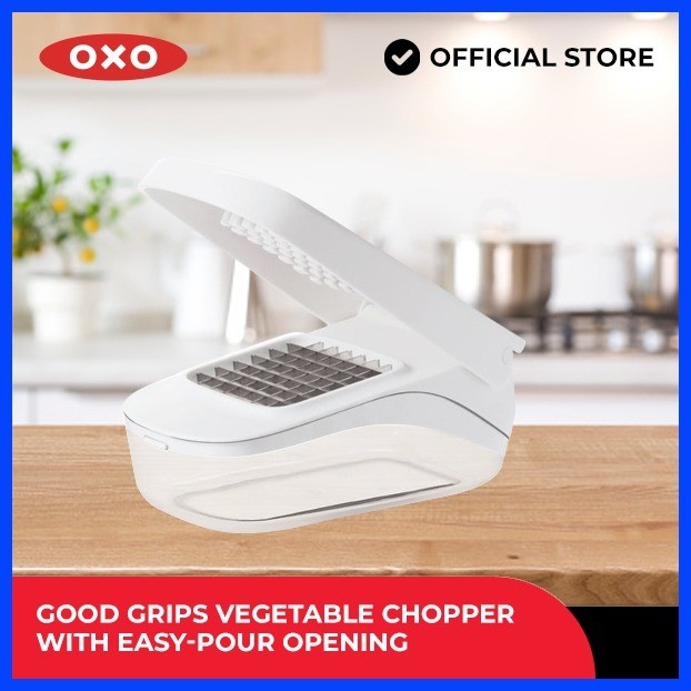 ∏ OXO Houseware Good Grips Vegetable Chopper with Easy-Pour Opening | Shopee Philippines