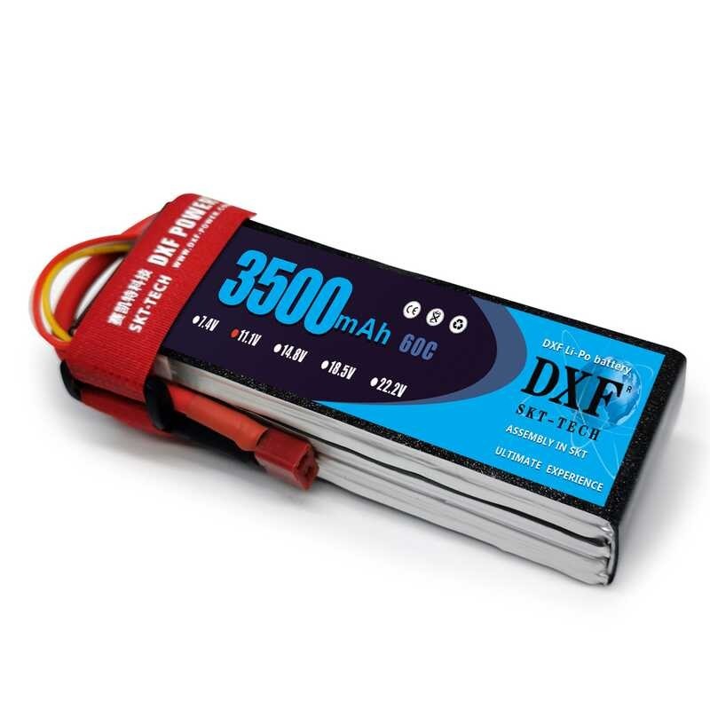 DXF 3500Mah 60C 11.1V 3S Lithium Battery Ship Model Navigation Model A ...