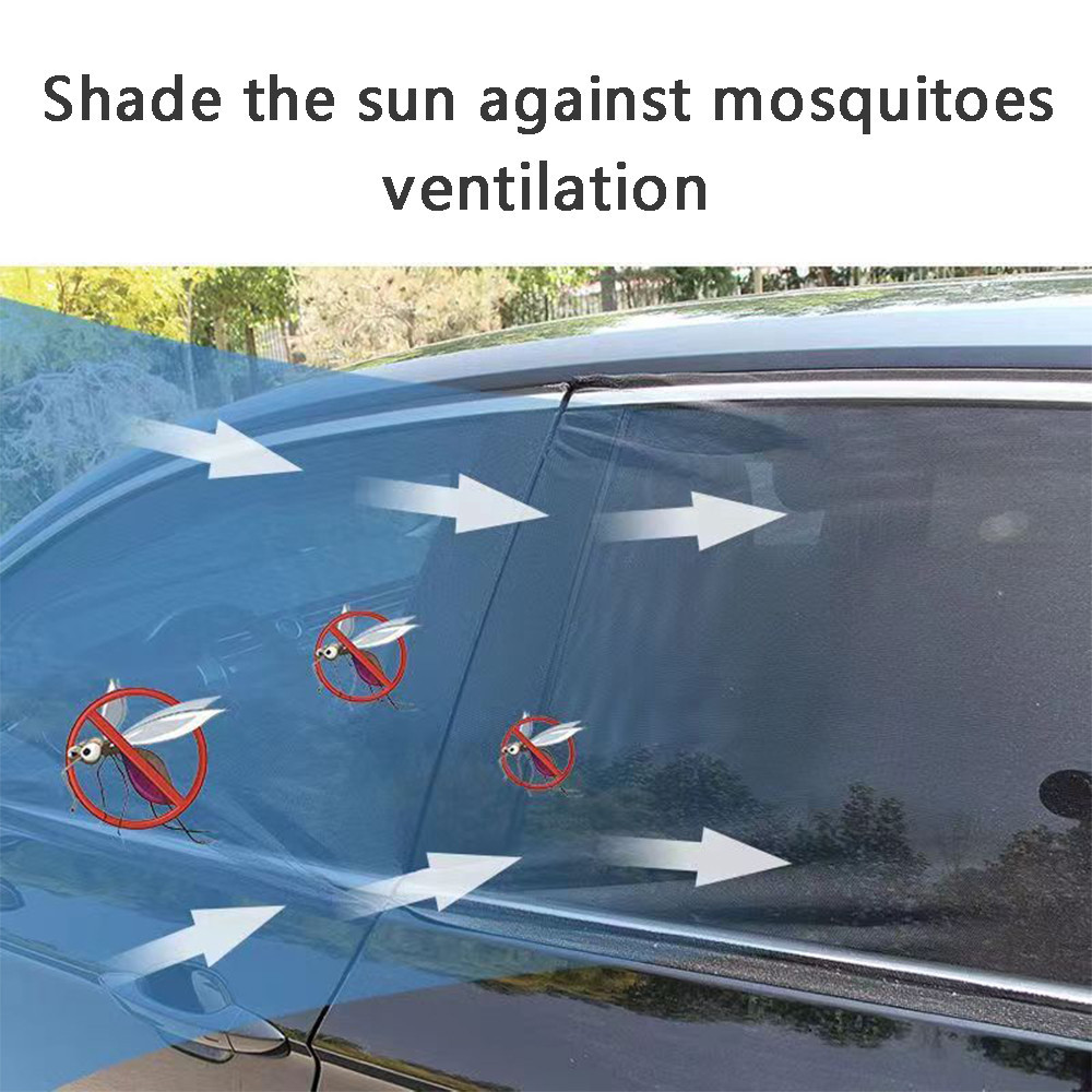 2pcs/set4pcs/set Universal Car Window Net Car with Anti-mosquito Insect ...