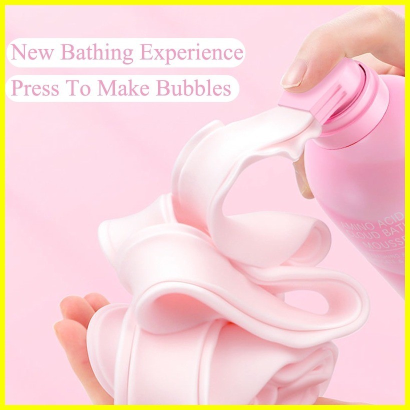 ۞ ☇ SK Mousse Shower Gel Whitening Perfume Body Wash 350ml MASKIN Amino ...