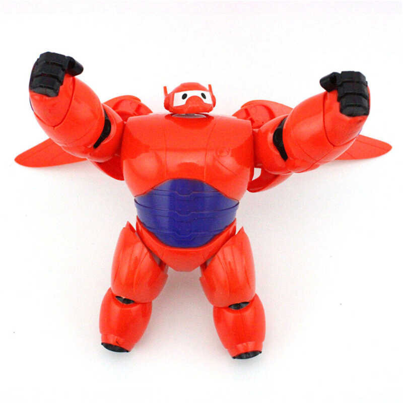 Kids Big Hero 6 Transform Deformable Robot Child Assemble Baymax Toy ...