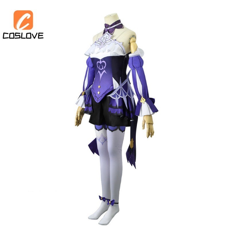 Genshin Impact Fischl Cosplay Clothing Full Set Costume Suit for Woman ...