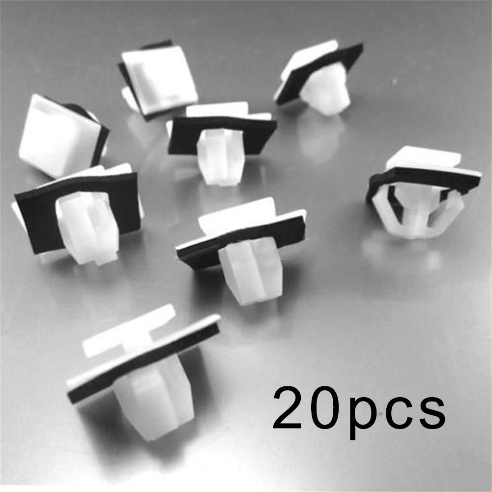 Bling ★20x Nylon Moulding Clips Rocker Panel Retainer W/ Sealer for ...