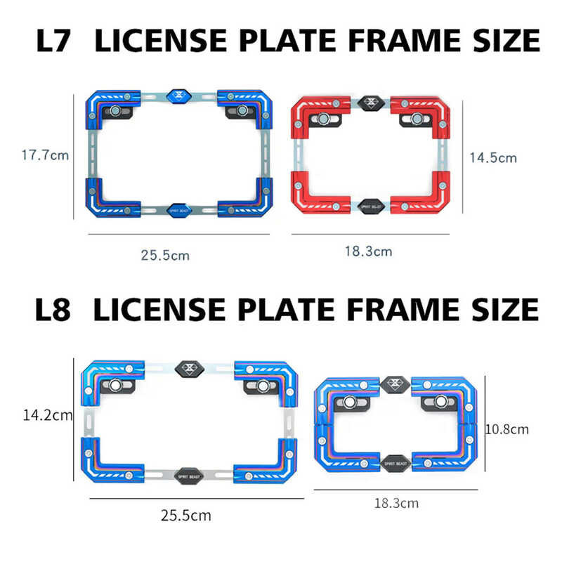 License Mga Motorcycle Plate Holder Number Cket Frame Motor Para Sa ...