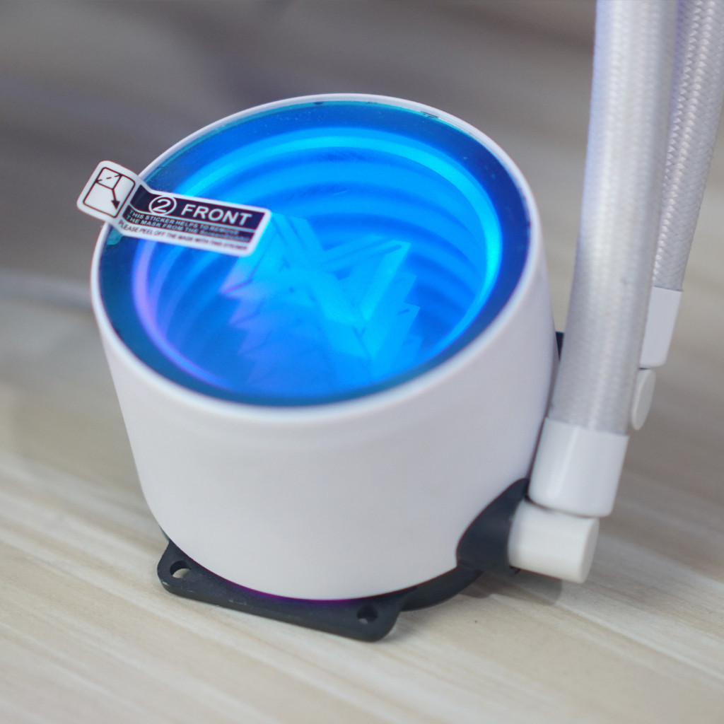 ۞ ¤ CPU Cooler Fan Intel/AMD ARGB sync CPU fan Water cooling 240 double ...