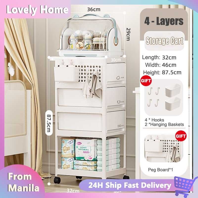 Organizer Cabinet Newborn Drawer Baby Bottle Box Milk Powder Portable ...