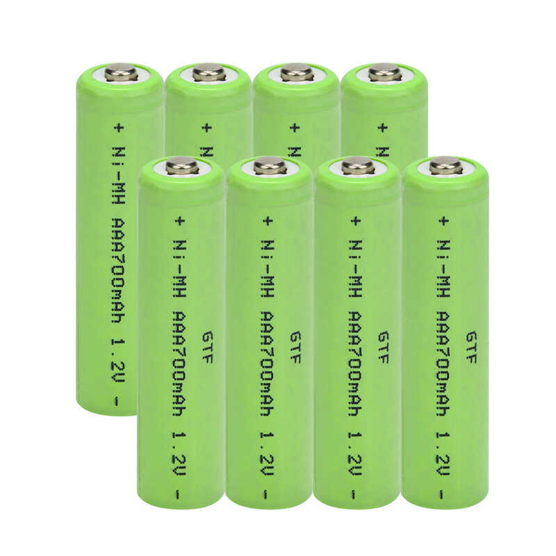 700Mah Bagong 1.2V Ni-Mh AAA Rechargeable Battery 3A Para Sa LED Light ...