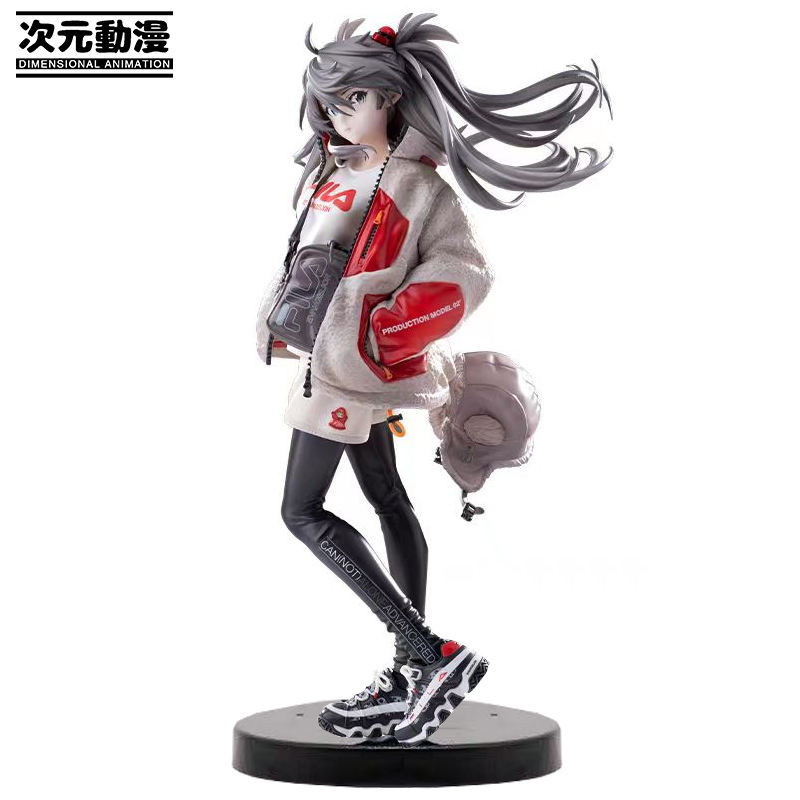 Neon Genesis Evangelion EVA Asuka Figure Beautiful Girl Anime Model GK ...