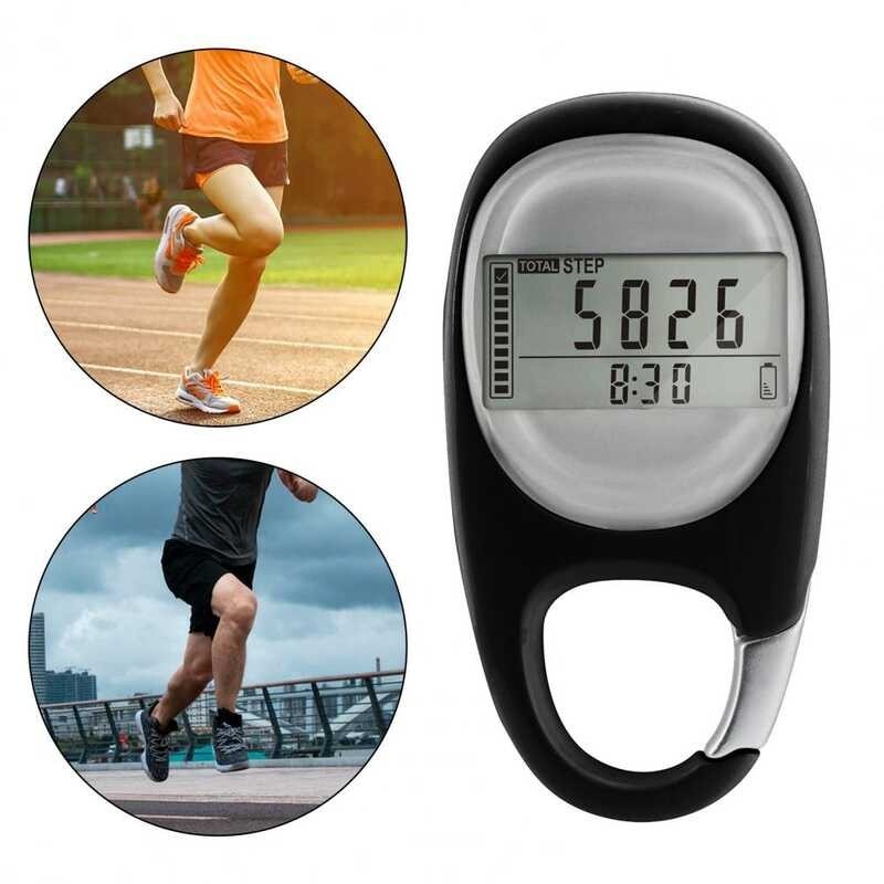Д Magsasanay Ng Compact 3D Pedometer Gamit Ang Digital Display Portable ...