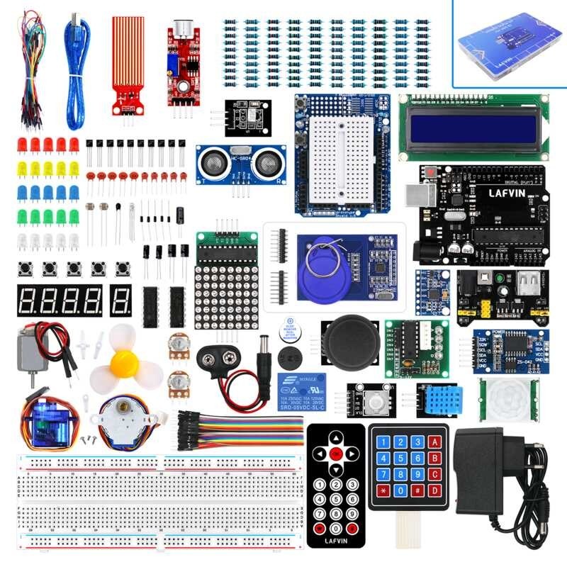 LAFVIN Arduino R3 Ultimate Starter Set Full Version Learning DIY Kit ...