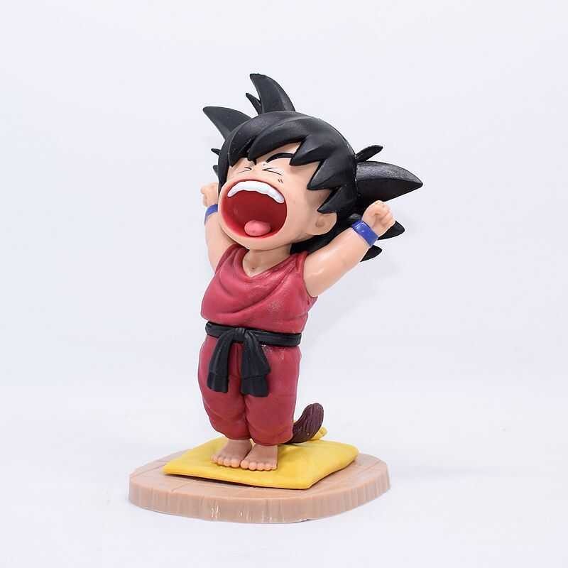 Dragon Ball GK Good Morning Wukong Handmade Childhood Goku Yawning Doll ...