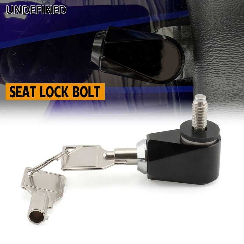 Motorcycle Bolt Seat Lock Anti Theft For Harley Sportster Wide Touring ...