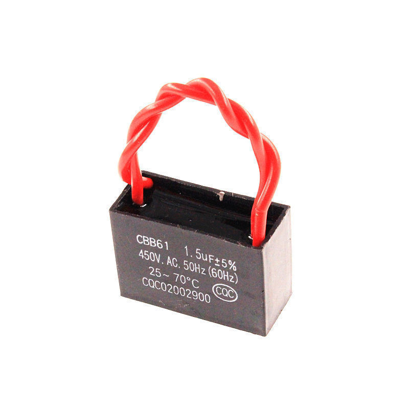 Universal 1.5 uf Shaking Head Electric Fan Capacitor Wall Fan Table Fan ...