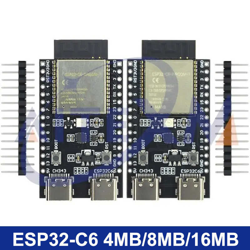 Esp32-C6 Esp32 Wifi+Bluetooth Internet Of Things ESP Development Core Board Esp32-C6-Devki ...