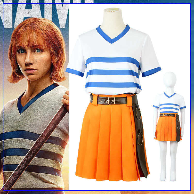 One Piece Live Nami cosplay costume One Piece Theater Edition 2-piece ...