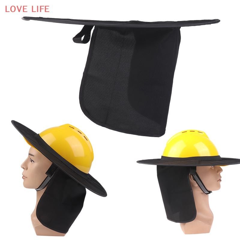 in stock LOVELIFE Summer Sun Shade Safety Helmet Neck Shield Helmets ...