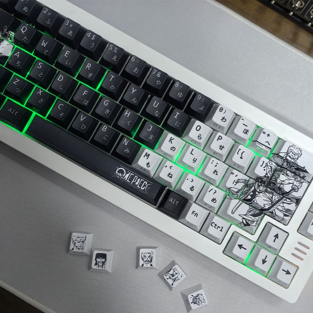 Zoro Keycap Cherry Profile 126 Keys PBT Dye Sublimation Letter Side ...