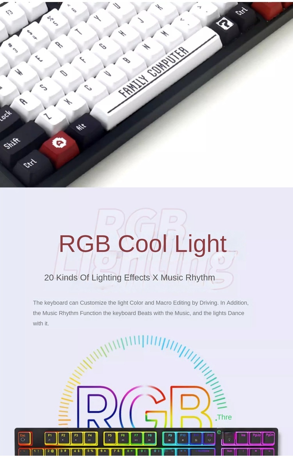 2024 Lychee Gaming HW98 Key Customized Mechanical keyboard 2.4G ...