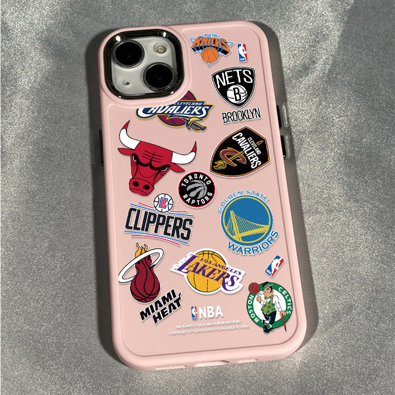 Trendy Basketball Team Logo Pattern Phone Casing Compatible for IPhone ...