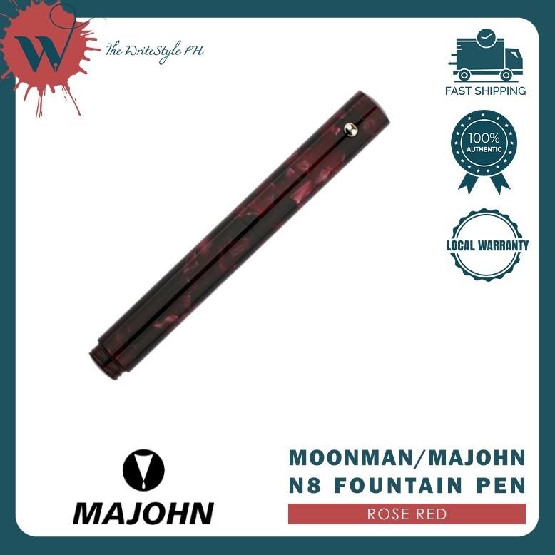 Moonman/Majohn N8 Pen (EF Nib w/ Glass Nib & Converter) | Shopee ...