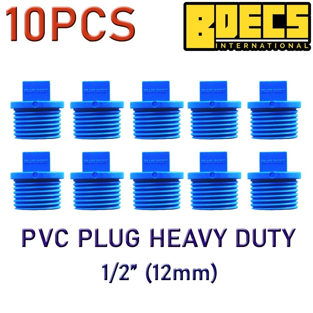 PVC Plug With Thread 20mm 1/2" High Quality by bdecs | Shopee Philippines