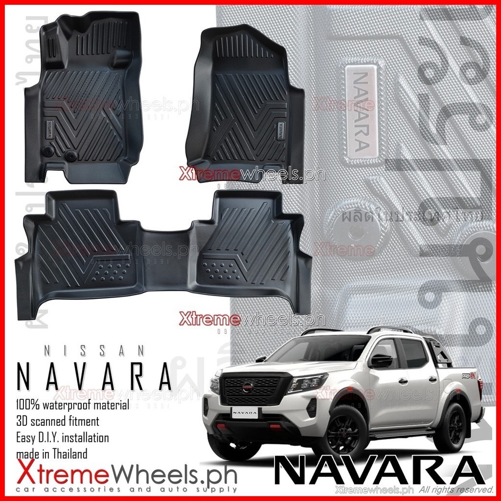 ☂ Nissan Navara Np300 VE VL EL Pro4x 2021-2024 Thailand 5D Deep Dish ...