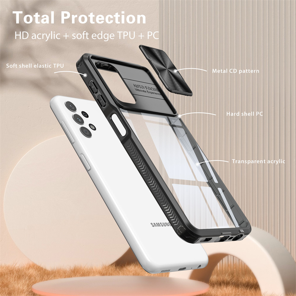 Lenuo Clear Phone Case for Samsung Galaxy A55 A35 A25 A15 A05S A05 A54 A34 A14 A04S A73 A53 A13 ...