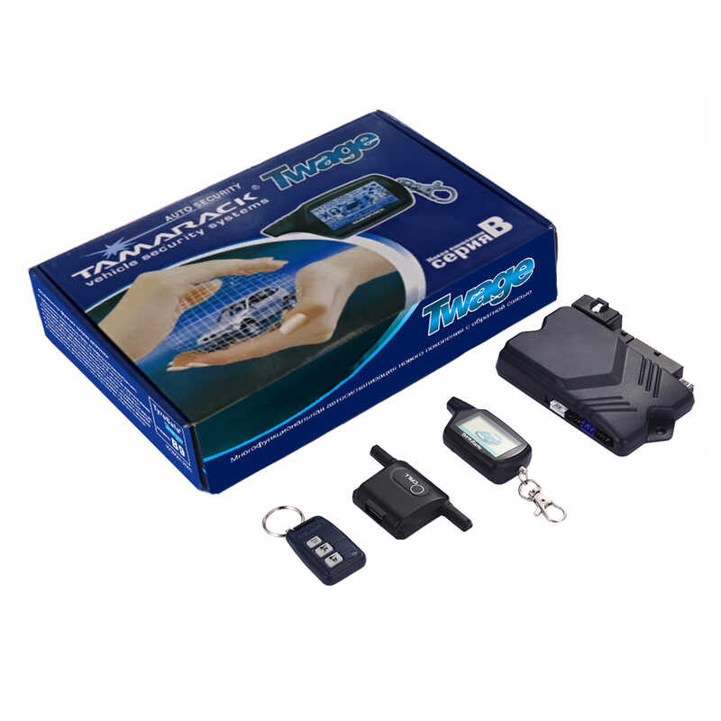 Russian Para Sa Twage Tamarack B9 2 Way Car Alarm System+ Engine ...