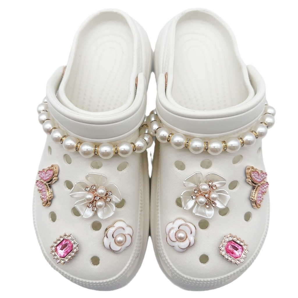 Jibbits Shoe Charm jibbitz charm set Fashion Creative Cute Sandals ...