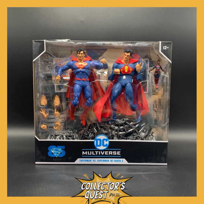 DC Multiverse Vs Superman Of Earth 3 Ultraman & Atomica Figure | Shopee ...