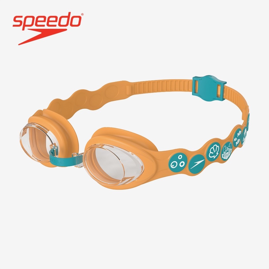 Speedo Infant Boys & Girl's Goggles - Infant Spot Goggle - Orange - 8 ...