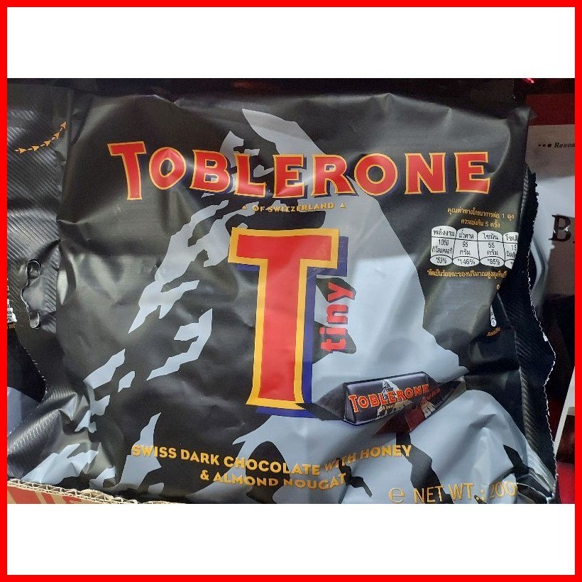 ஐ Toblerone Tiny Dark Chocolate (Tiny / Mini) 200g | Toblerone minis ...