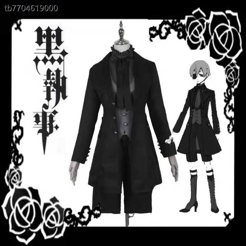 Char Cosplay Costume, Black Butler Cosplay Costume, Char Devil Anime ...