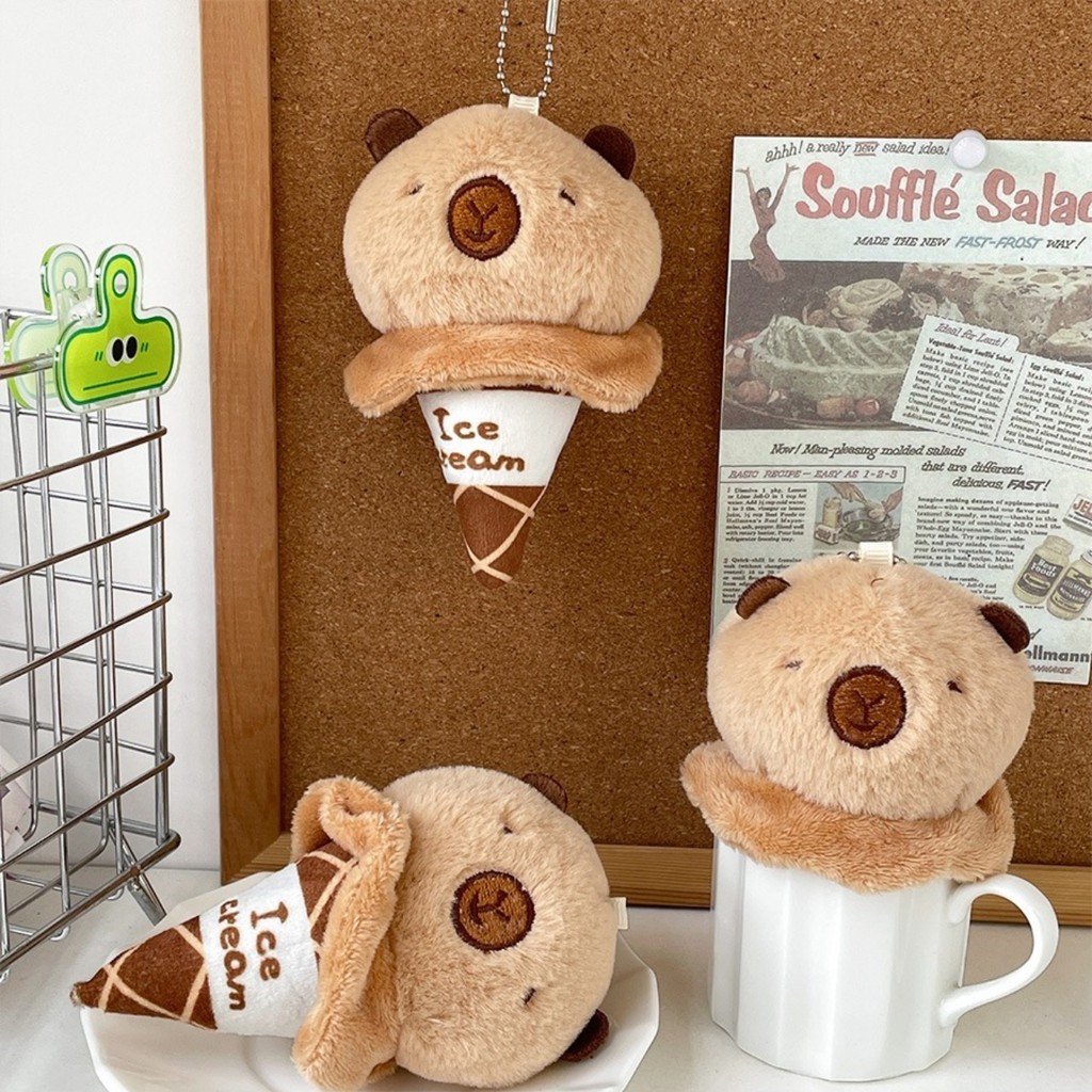 Plush Capibala Sweetener Keychain Pendant Doll | Shopee Philippines