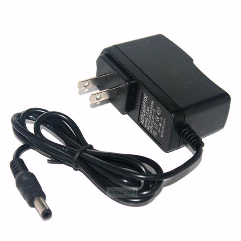 in stock Charger DC 12V 1A 1000mA Cctv Camera 5.5*2.1mm (Black ...