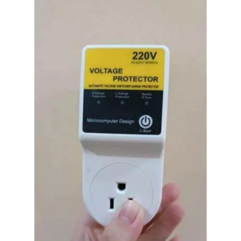 20A 220V Power Delay Voltage/Power Surge Protector Automatic Voltage ...