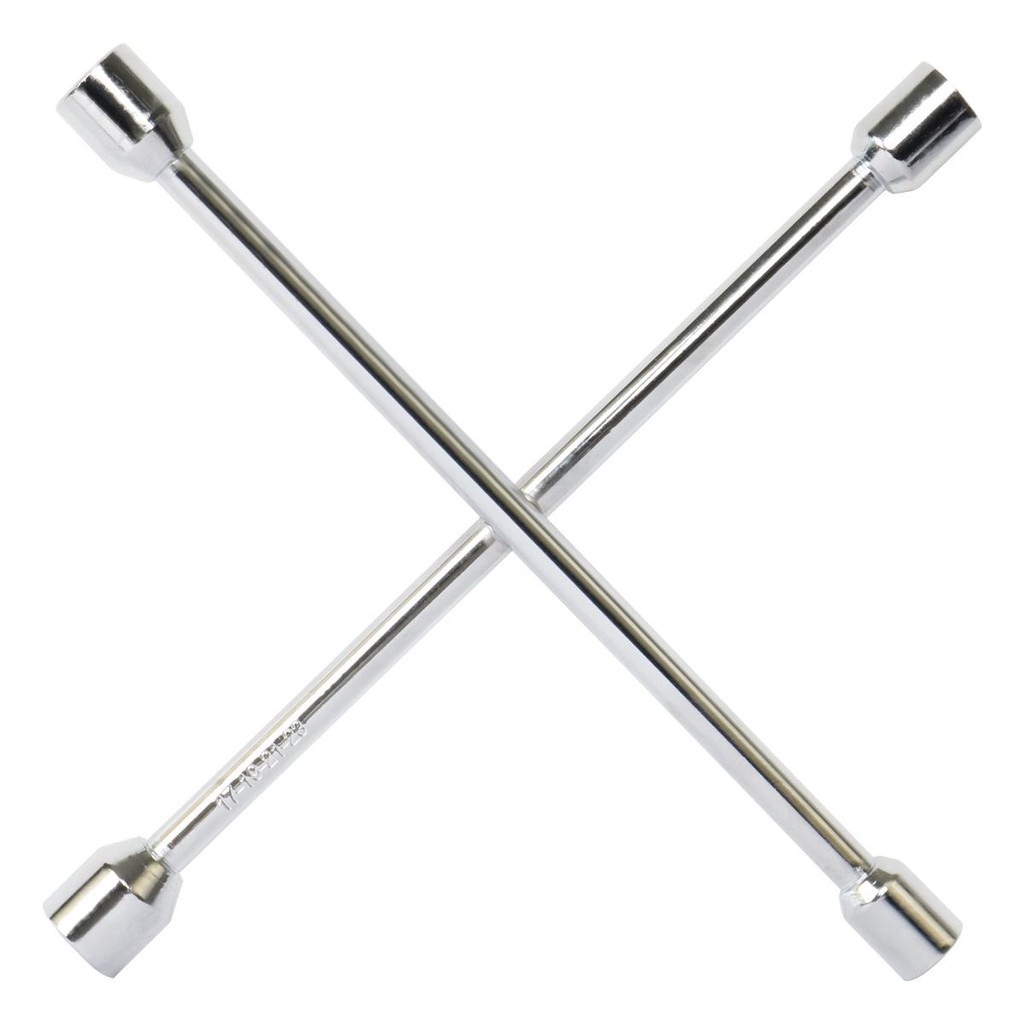 JLD Car Motorcycle Wheel Nut Wrench 4-Way Cross Reinforced Lug Wrench ...