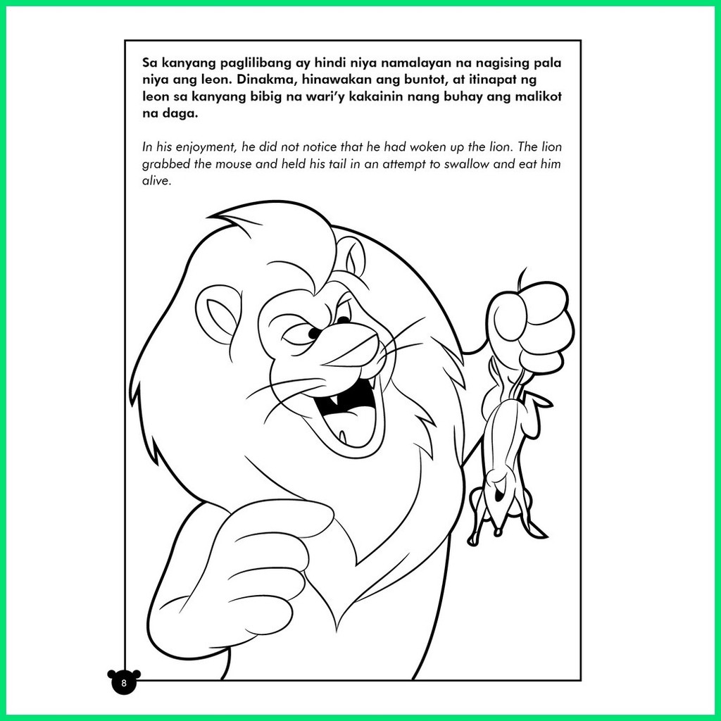 ↕ Ang Daga At Ang Leon (The Mouse And The Lion) - Mga Kuwentong May ...