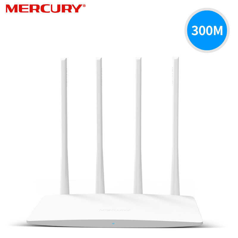 Mercury MW325R Wireless Router with Four Antennas Wall Penetrating ...