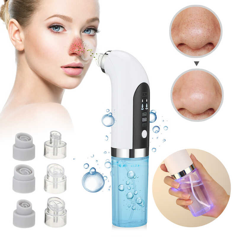 Bubble Electric Small Blackhead Remover USB Water Cycle Pore Acne ...