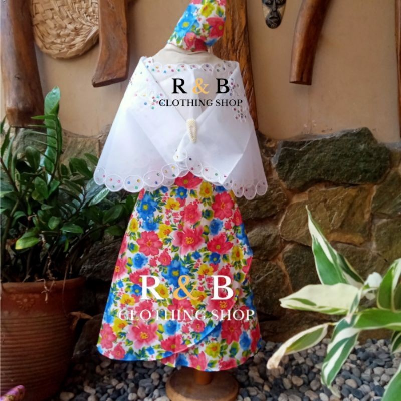 BUWAN Ng WIKA /Filipiniana KIDS kimona alampay style for kids (PIn not ...