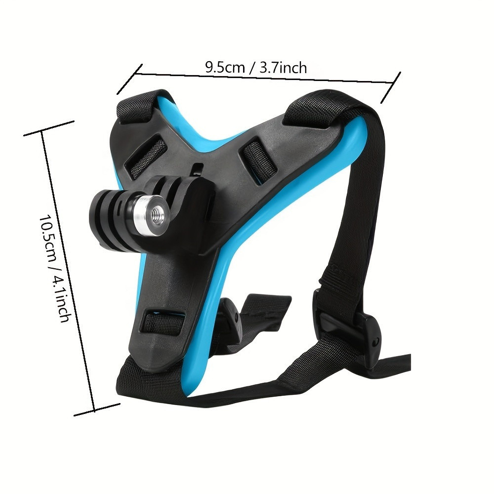 Motorcycle Helmet Chin Strap Mount For GoPro For Hero 12 11 10 9 8 7 6 ...