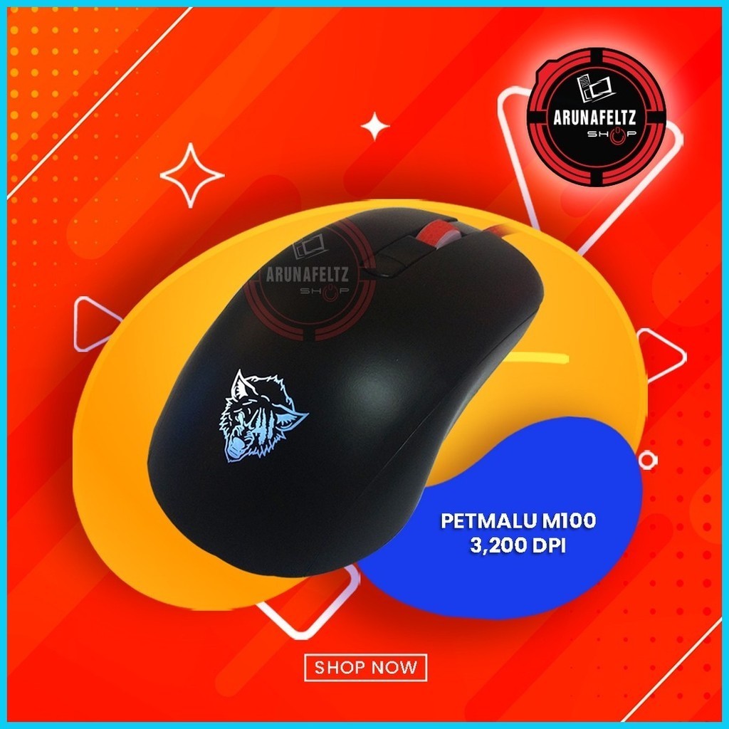Petmalu Badwolf Gaming Mouse (20 million clicks) | Shopee Philippines