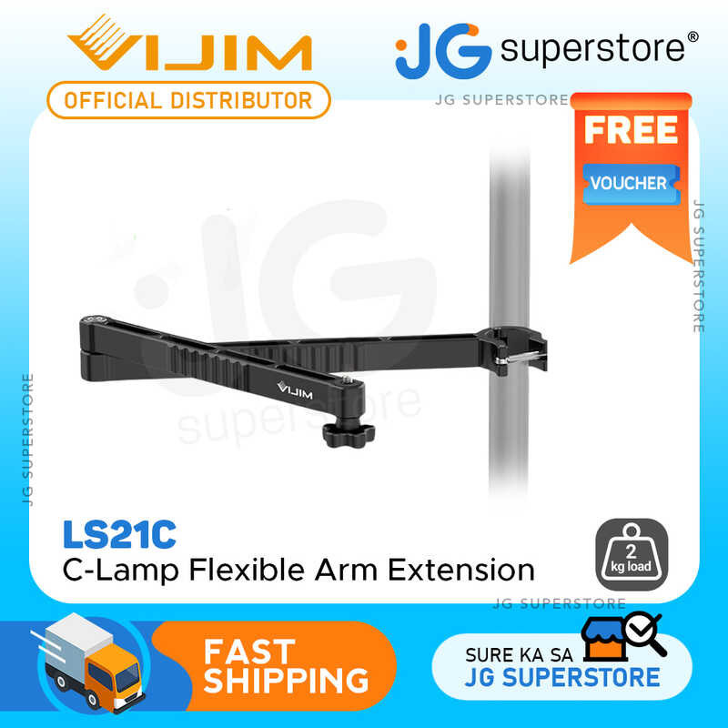 Ulanzi Vijim Ni Ls21c Flexible Boom Arm Extension Gamit Ang C-Lamp Tube ...
