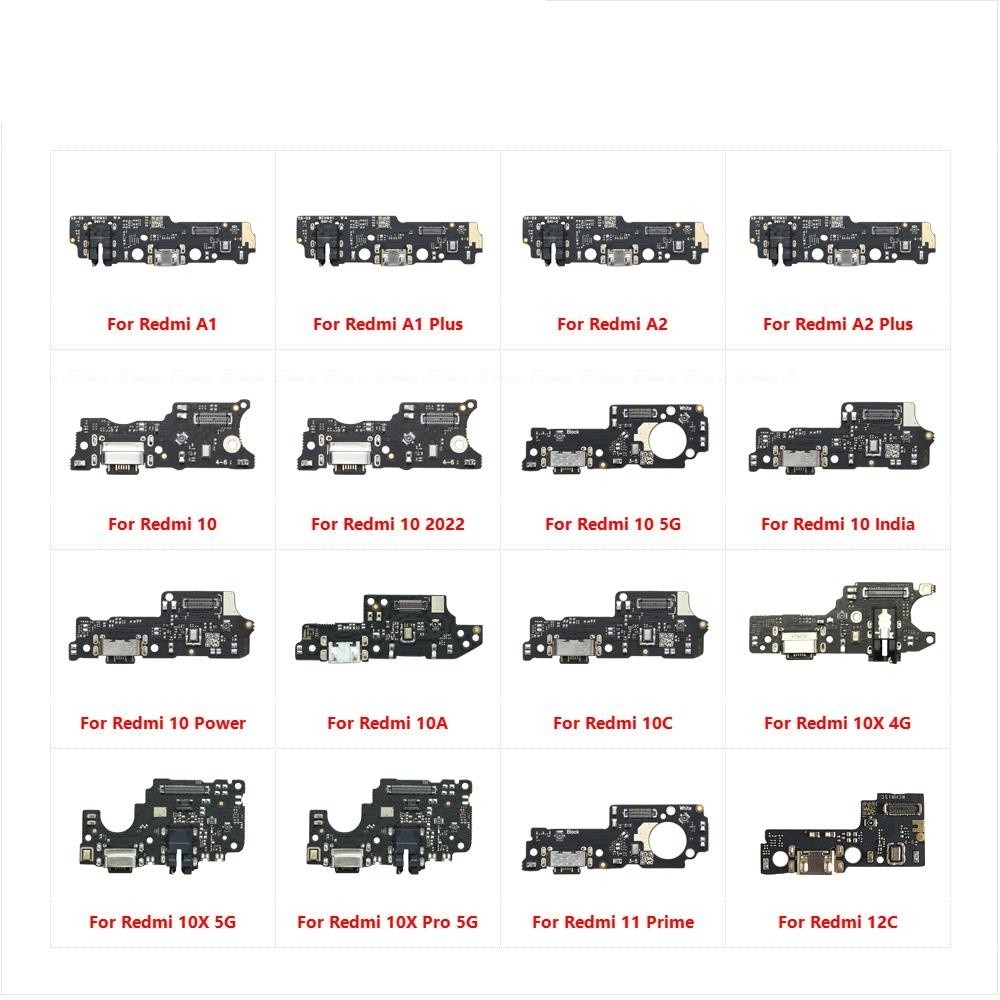 USB Charging Charger Dock Port Board With Mic For Xiaomi Redmi A2 A1 ...