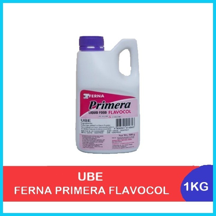 ۞ Ferna Primera Flavocol Food Flavor and Color 1kg [UBE, CHOCOLATE ...
