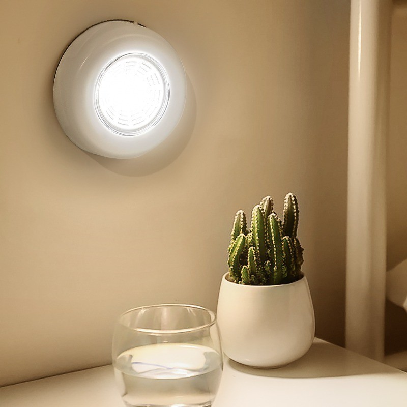 LED Portable Battery-Powered Wireless Touch Lamp - Mini Cordless Touch ...